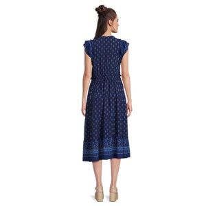 beachlunchlounge | Dresses | Beachlunchlounge Blue Multi Boho Kalia ...